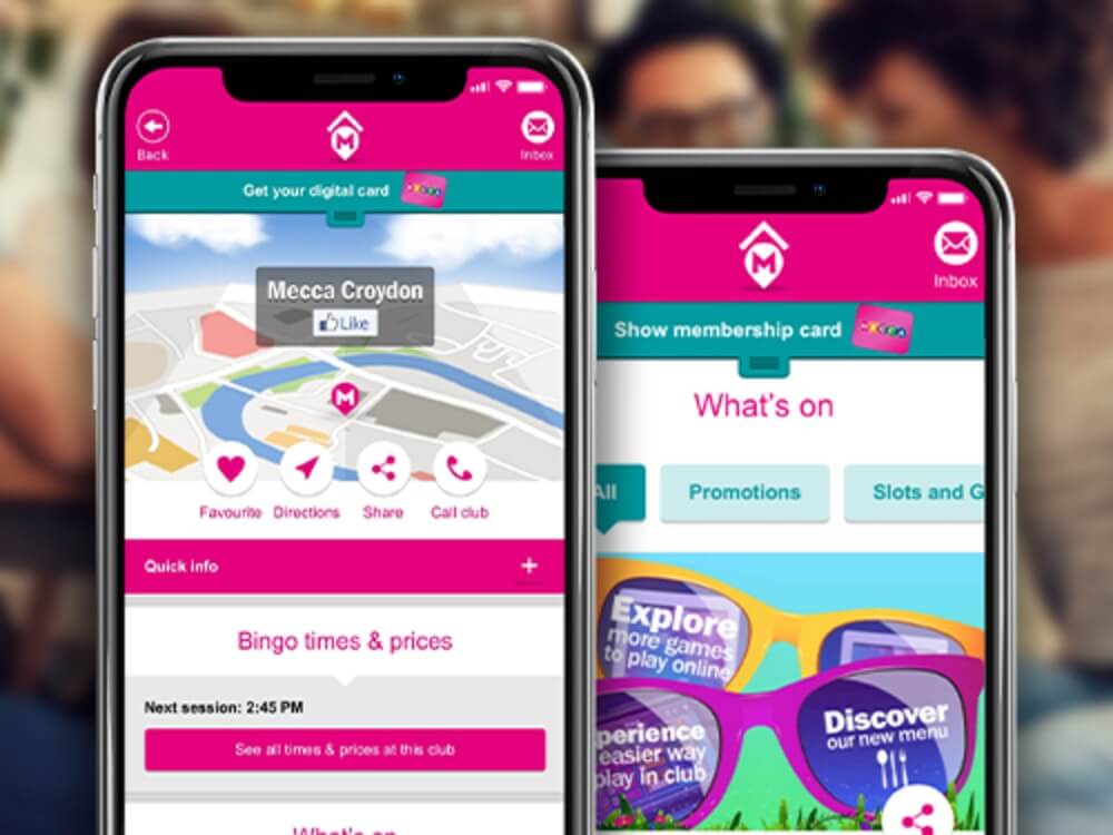 Play on Mobile Apps | Mecca Bingo