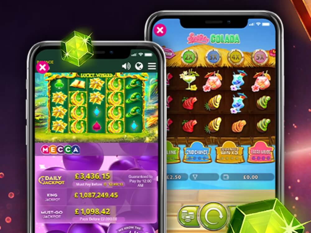 Play on Mobile Apps | Mecca Bingo