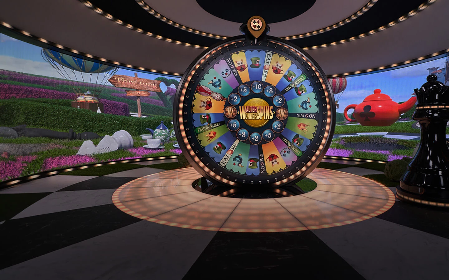 Play Adventures Beyond Wonderland Live Online | Mecca Bingo