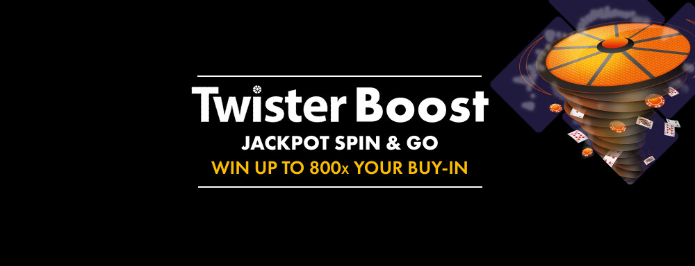 Twister Boost Spin & Go's | Grosvenor Poker