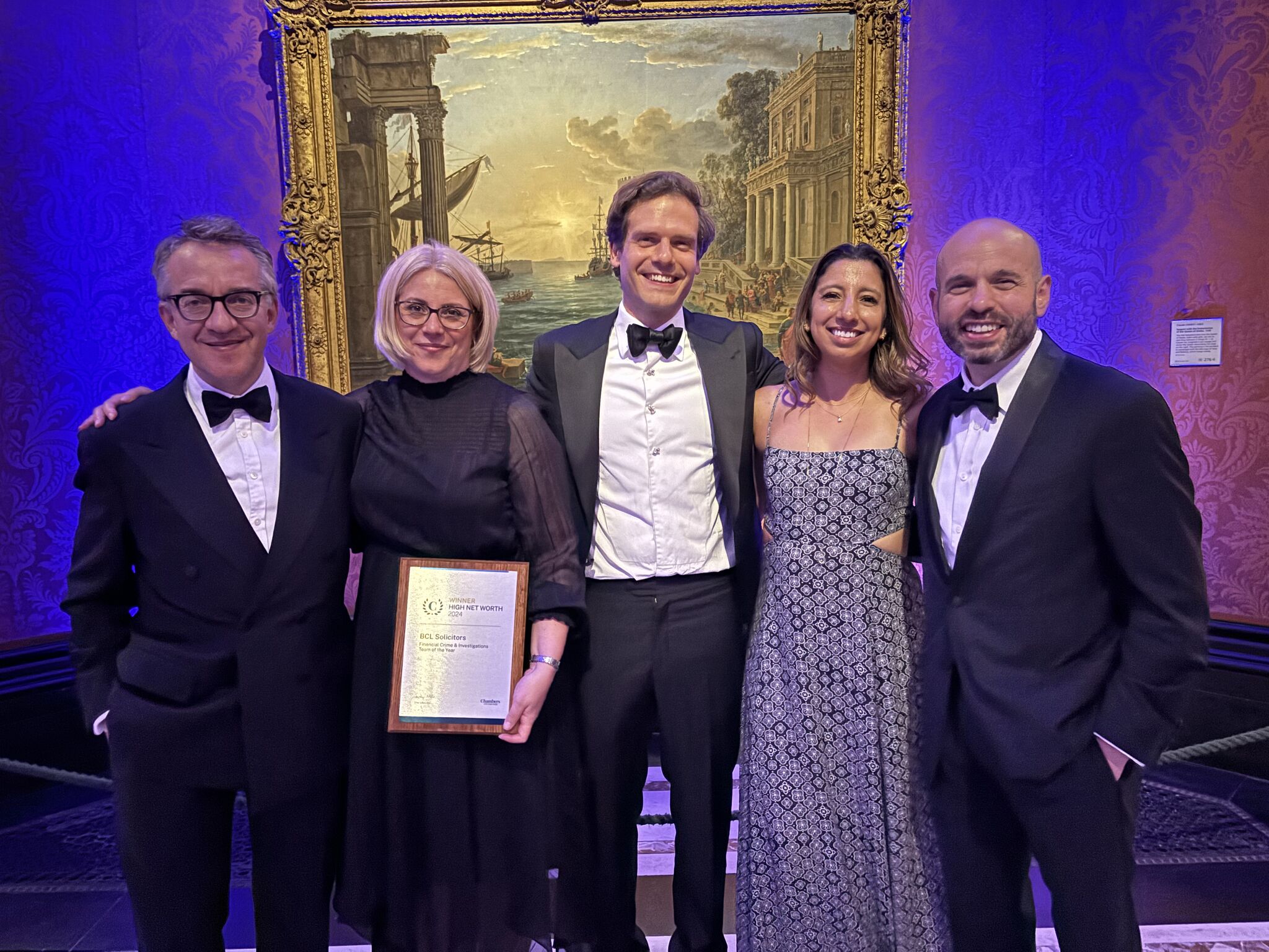 BCL Named Financial Crime & Investigations Team of the Year