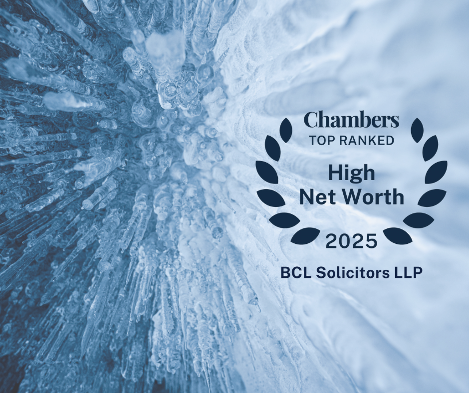 BCL Solicitors LLP Celebrates Top Rankings in Chambers High Net Worth ...