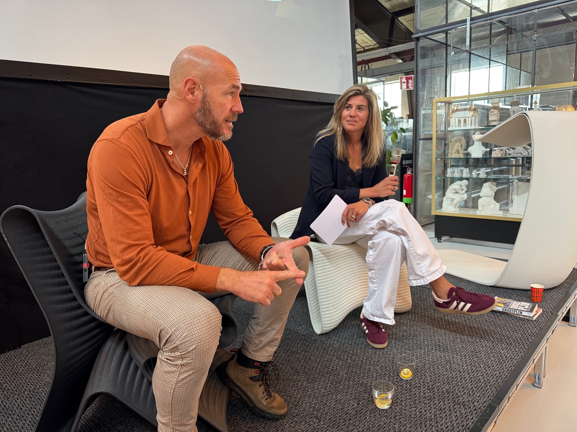 Terugblik leermeester-event. Oud leert van jong, en jong van oud