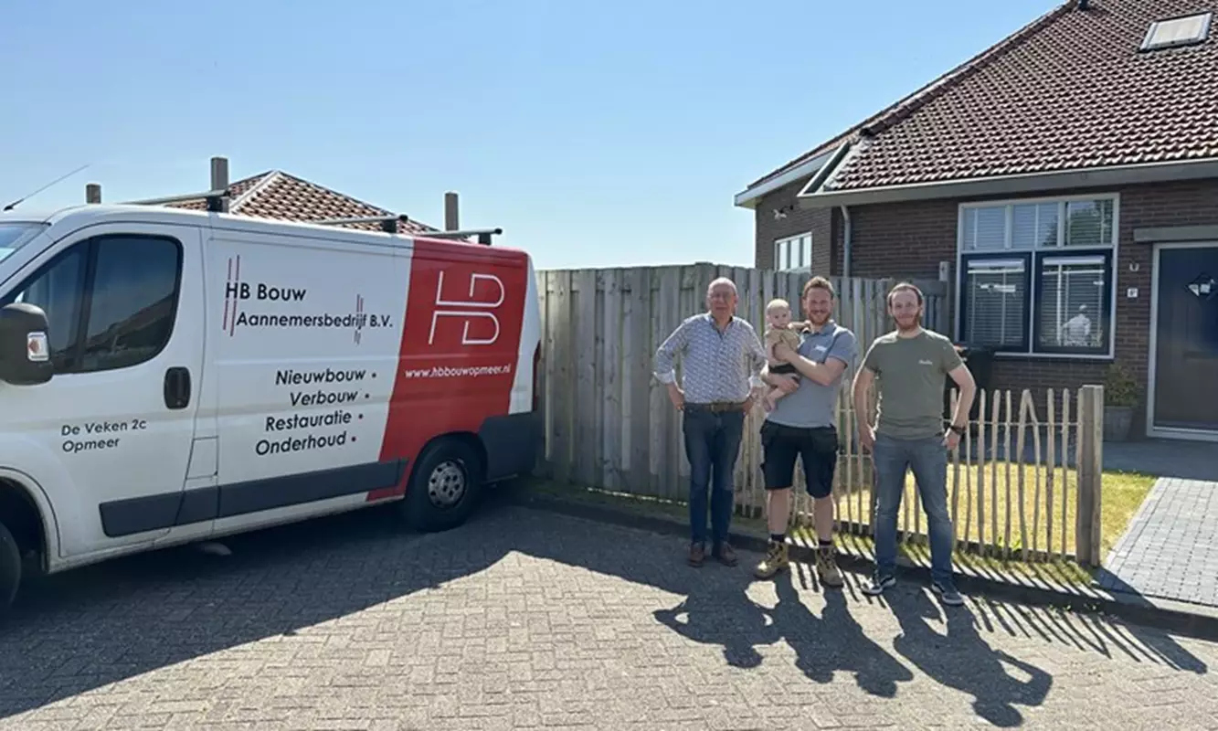 Daan en Maarten Blom willen met HB Bouw gewoon lekker bouwen