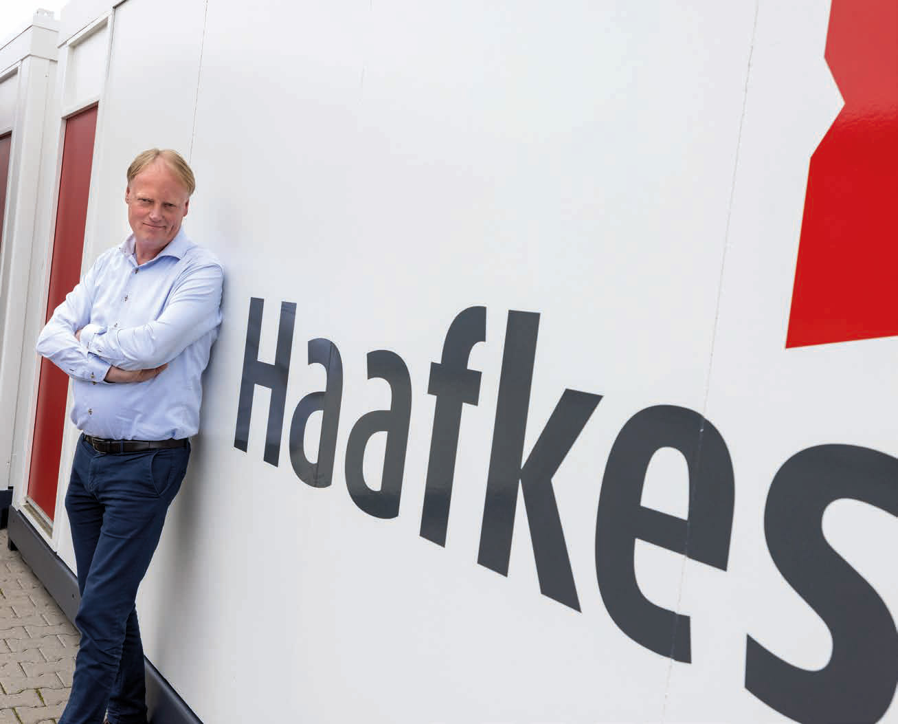 Trotse aannemer en voorzitter: Lucas Haafkes in beeld bij ondernemend ...
