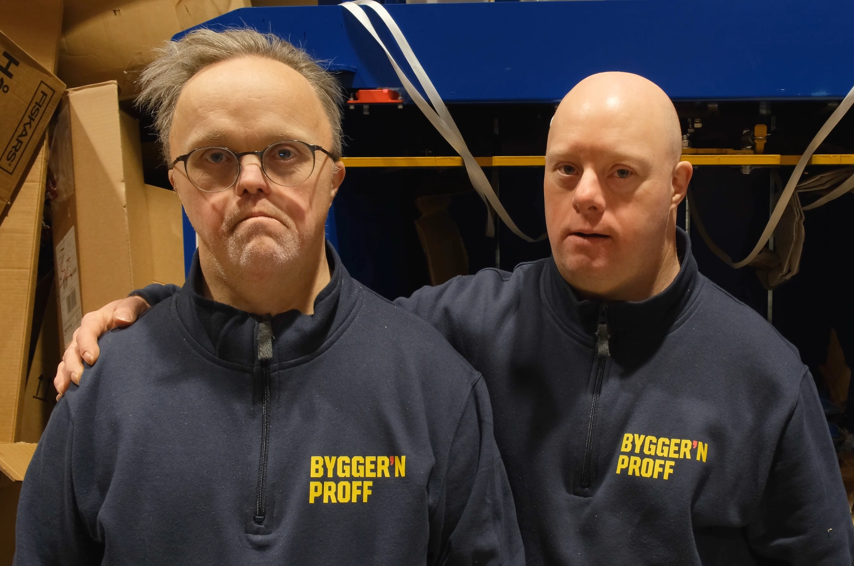 Våre to gode hjelpere, Jon Andre og Morten