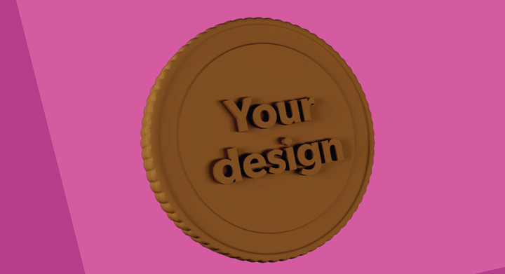 Design our 175th birthday coin and see it turned into chocolate!