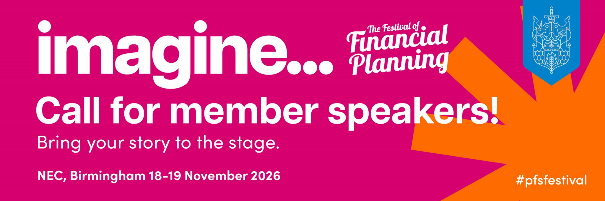 Call for speakers - Festival of Financial Planning 2026