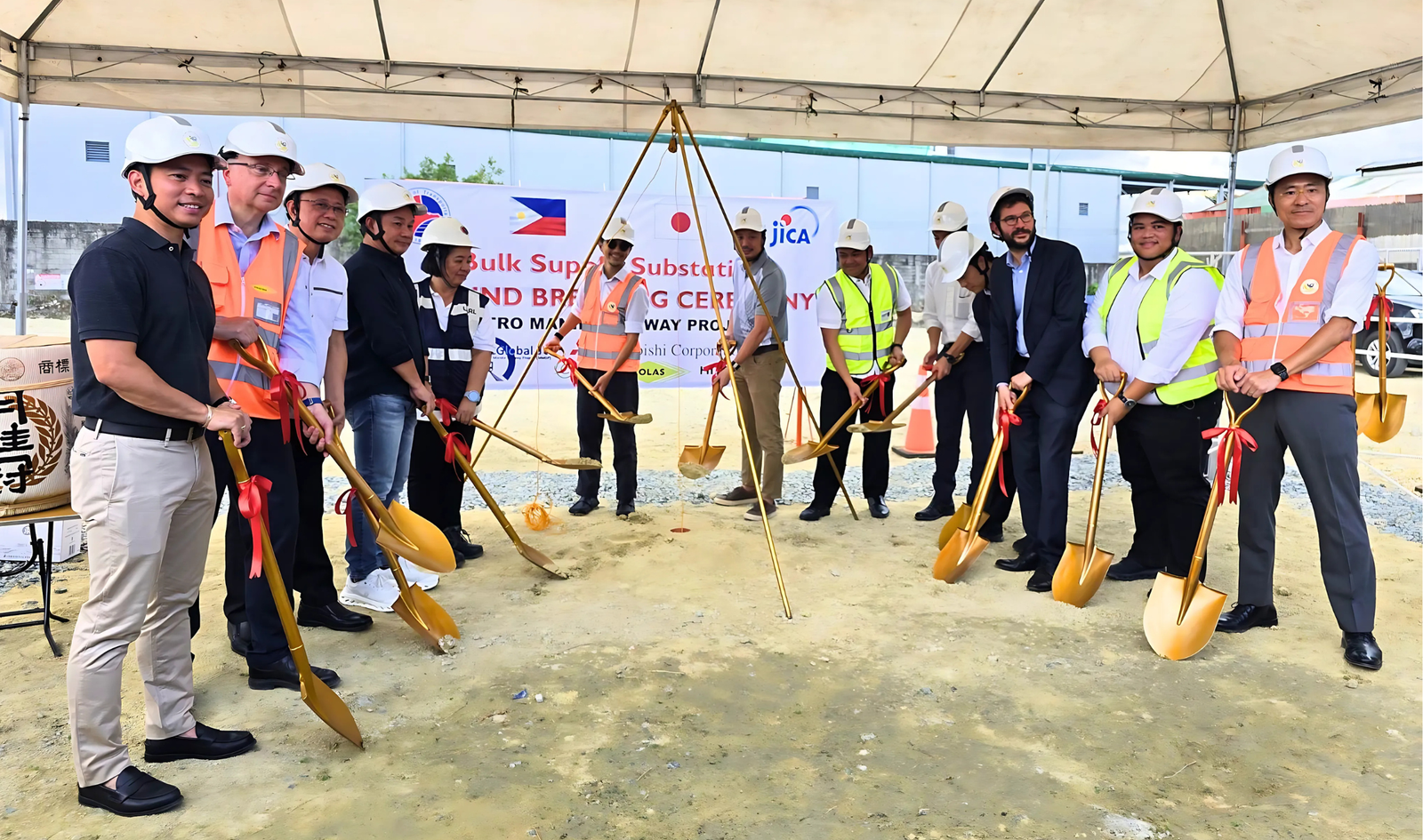 Egis joined groundbreaking of Bulk Supply Substation for Metro Manila ...