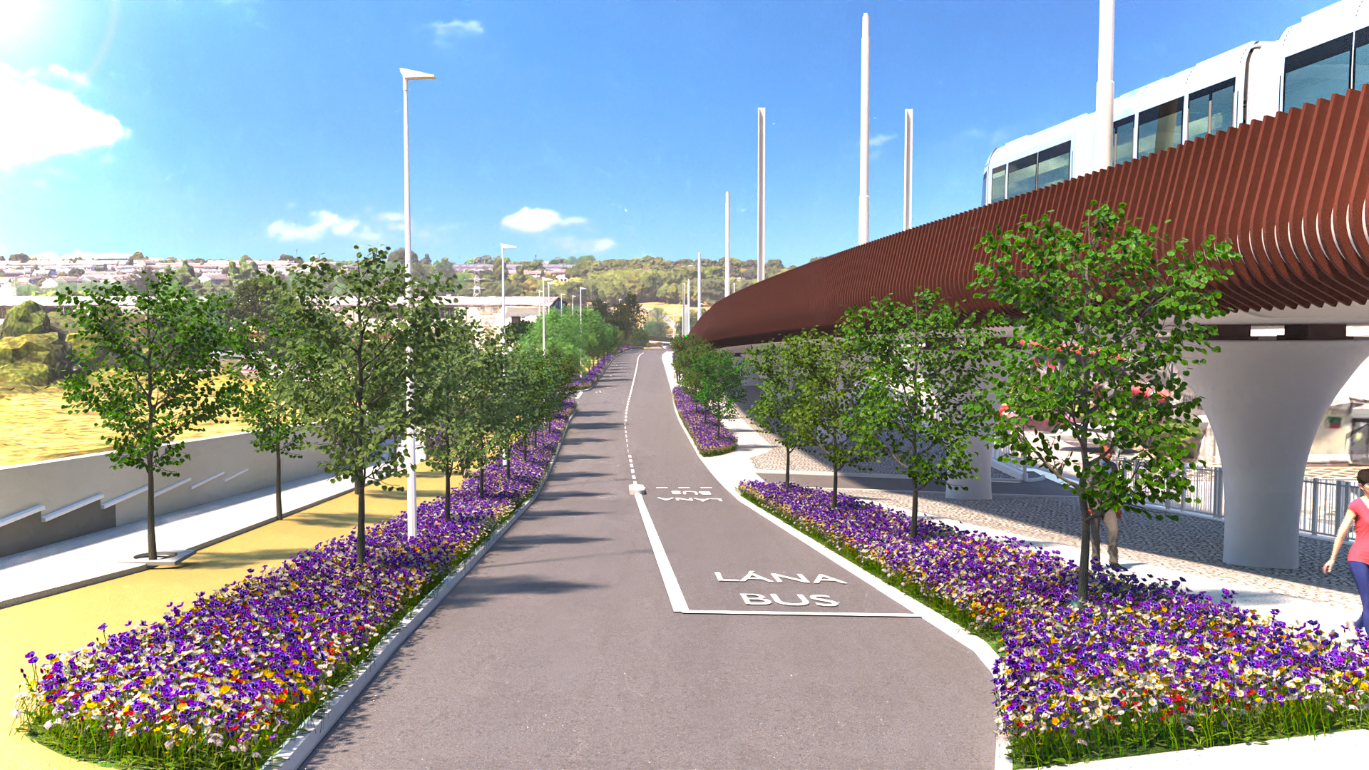 Luas Finglas extension | Egis