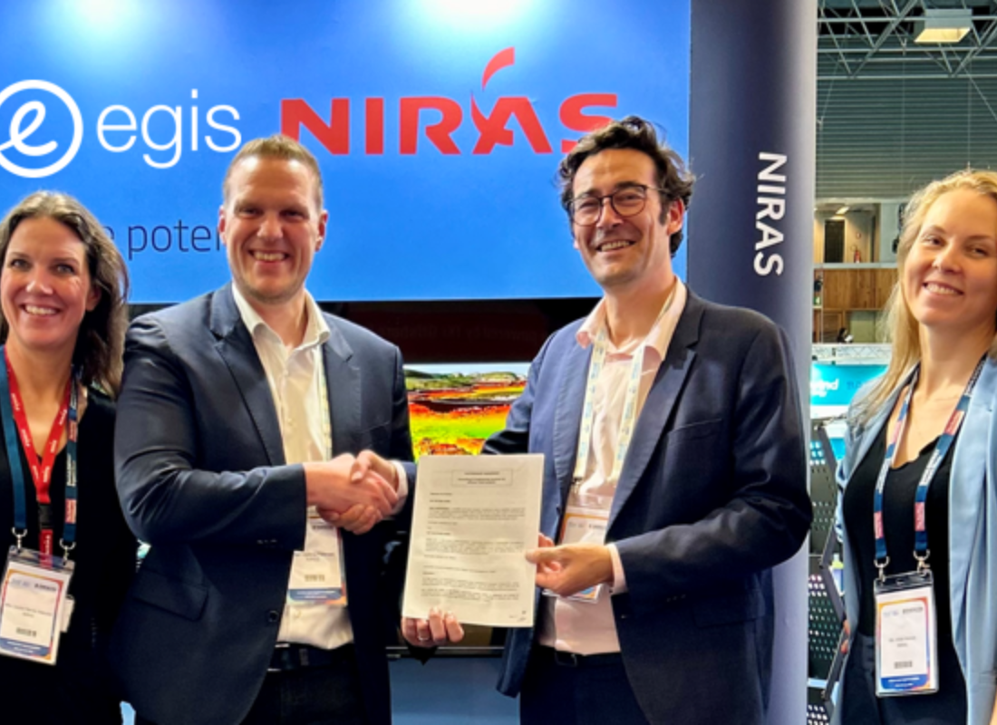 NIRAS and Egis sign a partnership agreement during Wind Europe to work ...