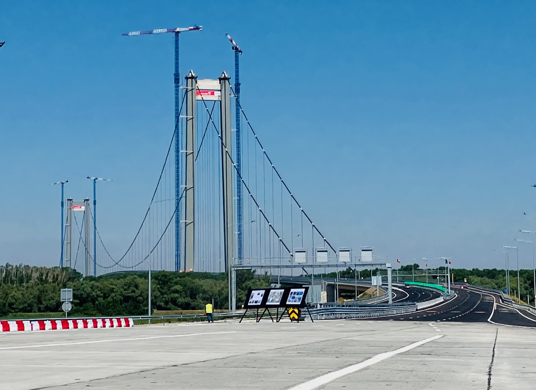 Egis proud to attend the official opening of Brăila Bridge