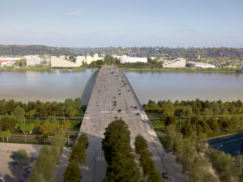 The Simone Veil Bridge, a breath of fresh air in the heart of Bordeaux | Egis