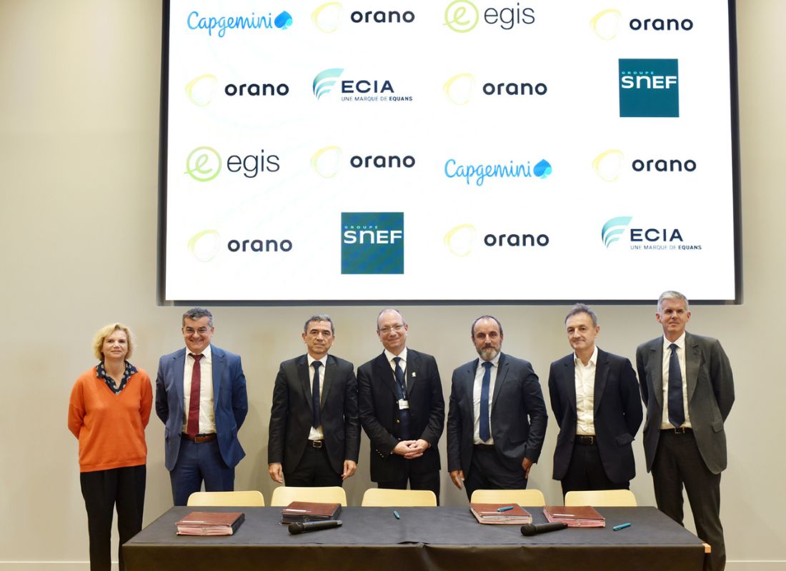 Egis and Orano sign partnership agreement
