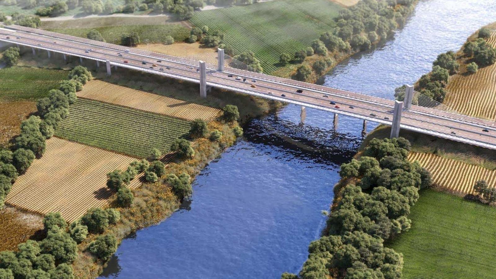 Design of a new bridge between Greece and Turkey