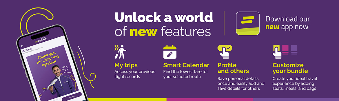 flyadeal Flight Offers | Book Now at the Lowest Prices