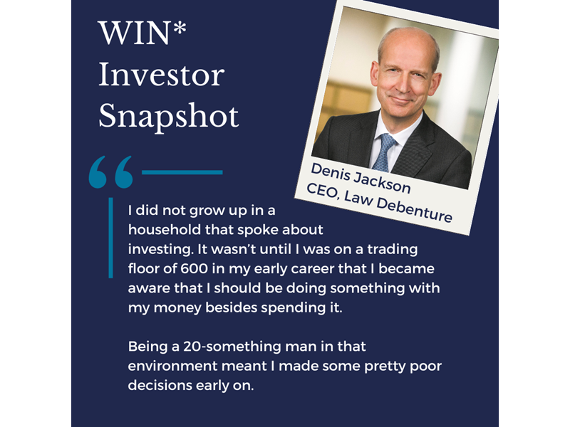 Investor Snapshot - Denis Jackson, CEO - Law Debenture - Lawdebenture
