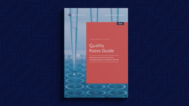 Quality Contracts Rates Guide Europe | EPM Scientific