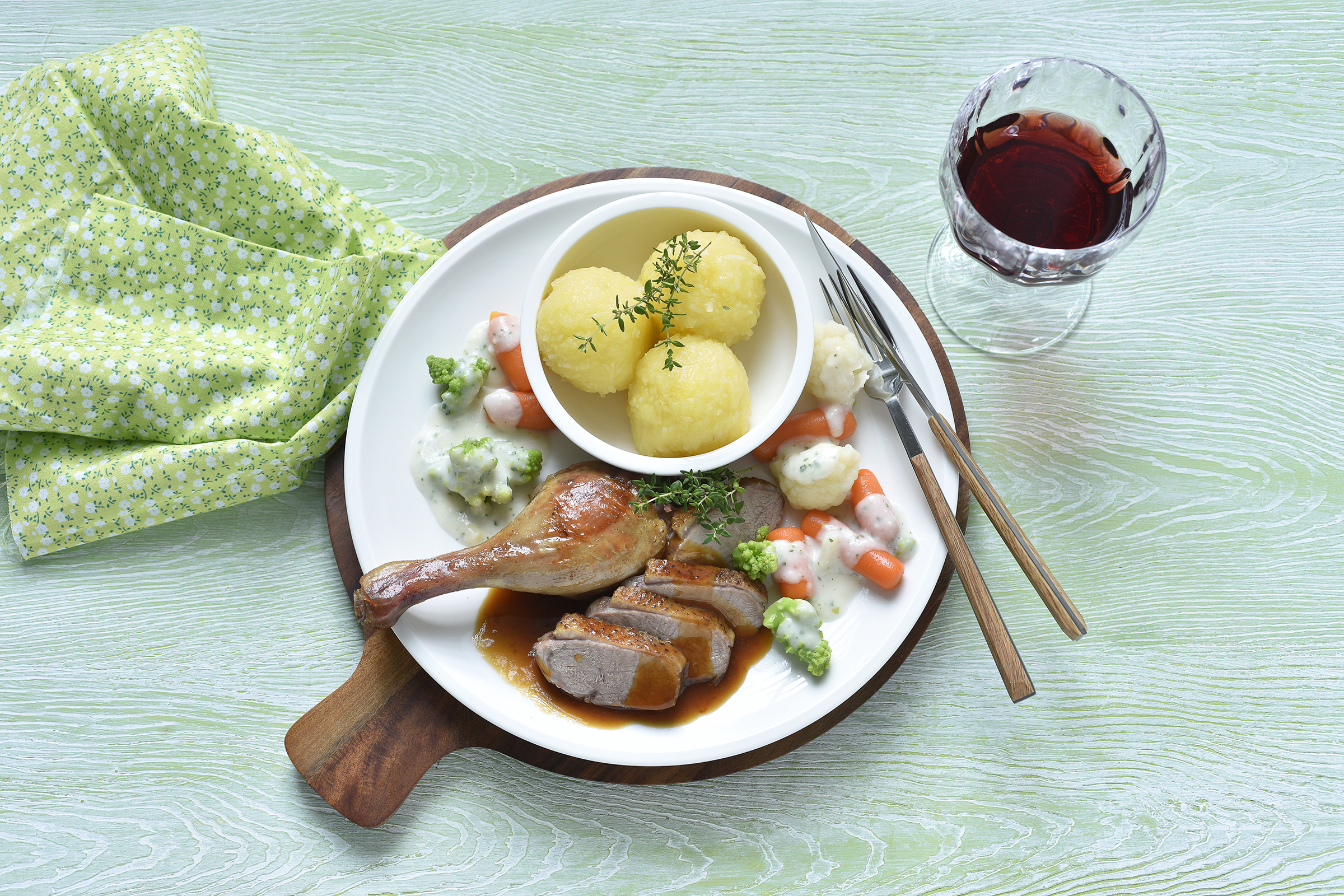 Krosse Frühlingsente – Ein knuspriger Genuss