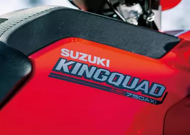 KingQuad 500X Flame Red | Suzuki ATV UK