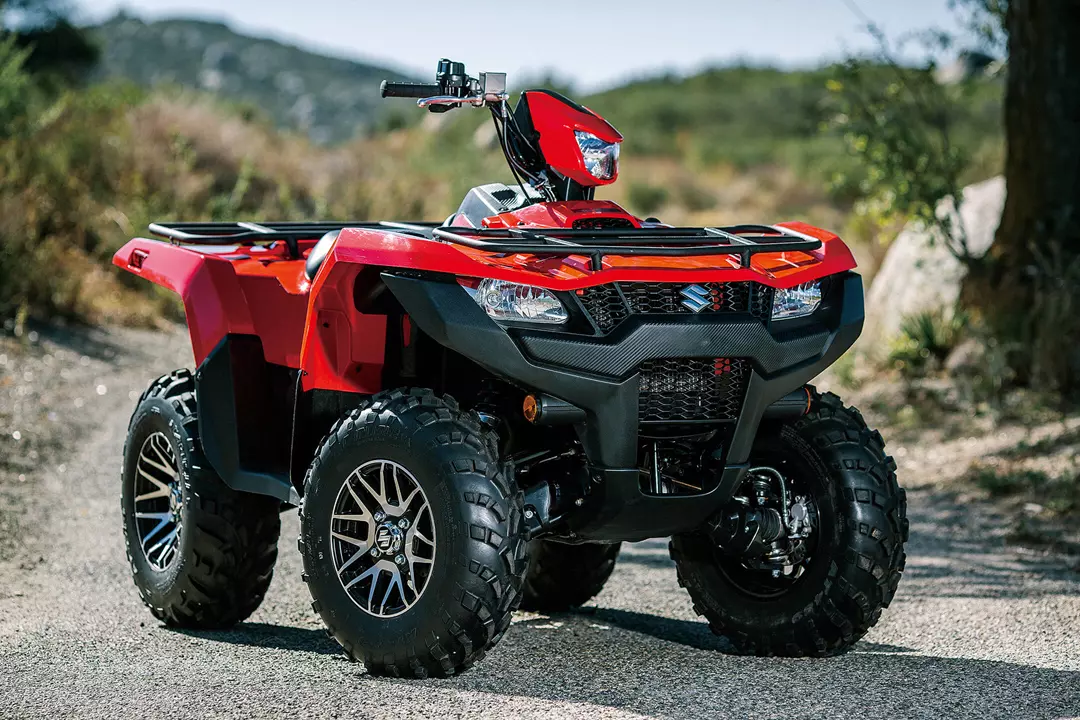 KingQuad 500X Flame Red | Suzuki ATV UK
